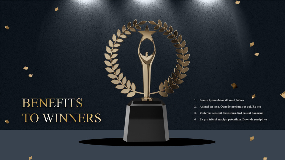 Employee Award Ceremony Product Deck