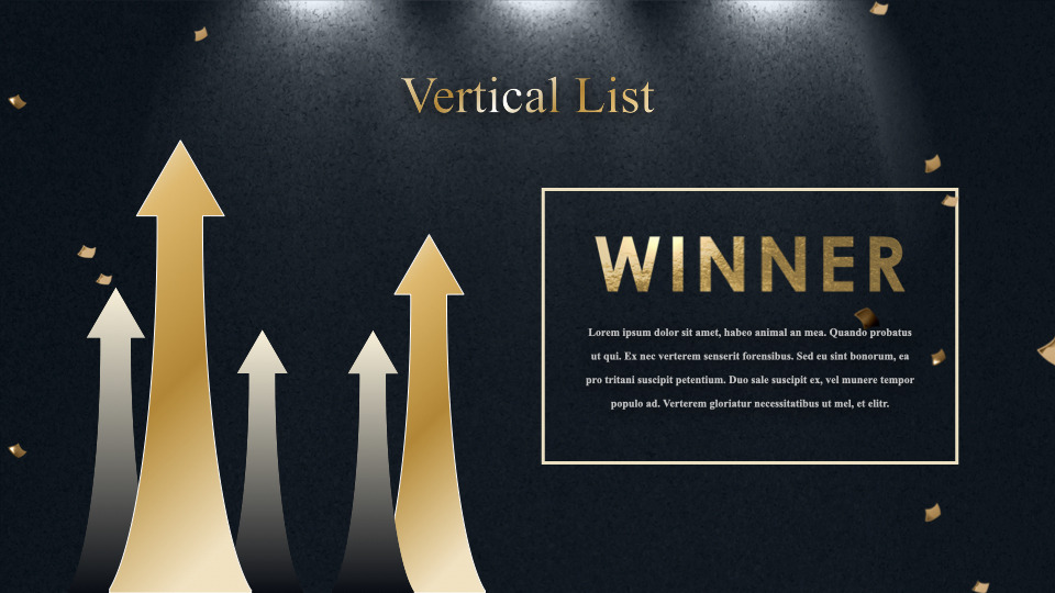 Employee Award Ceremony Product Deck