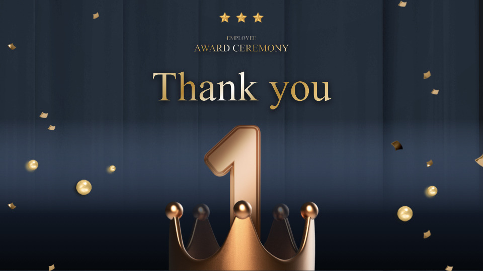 Employee Award Ceremony Product Deck