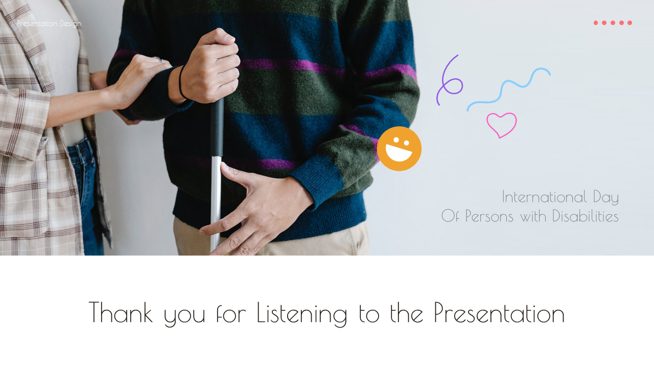 International Day of Persons with Disabilities Simple Slides Templates