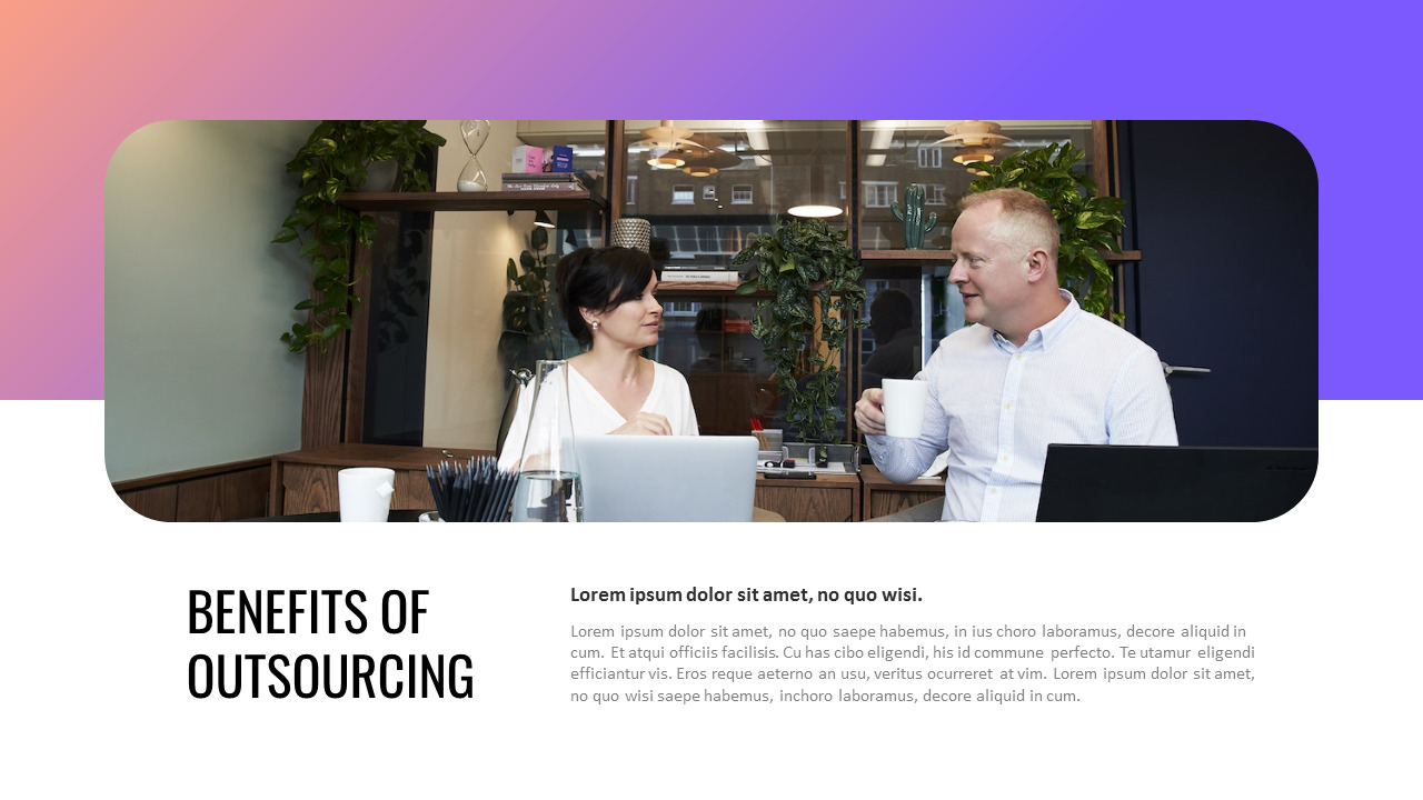 Outsourcing google slides slides