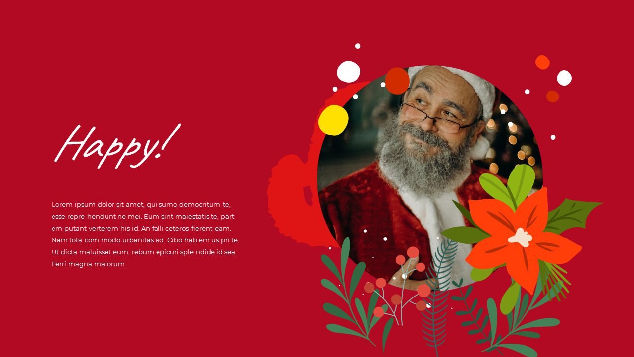 This Christmas google slides presentation slides