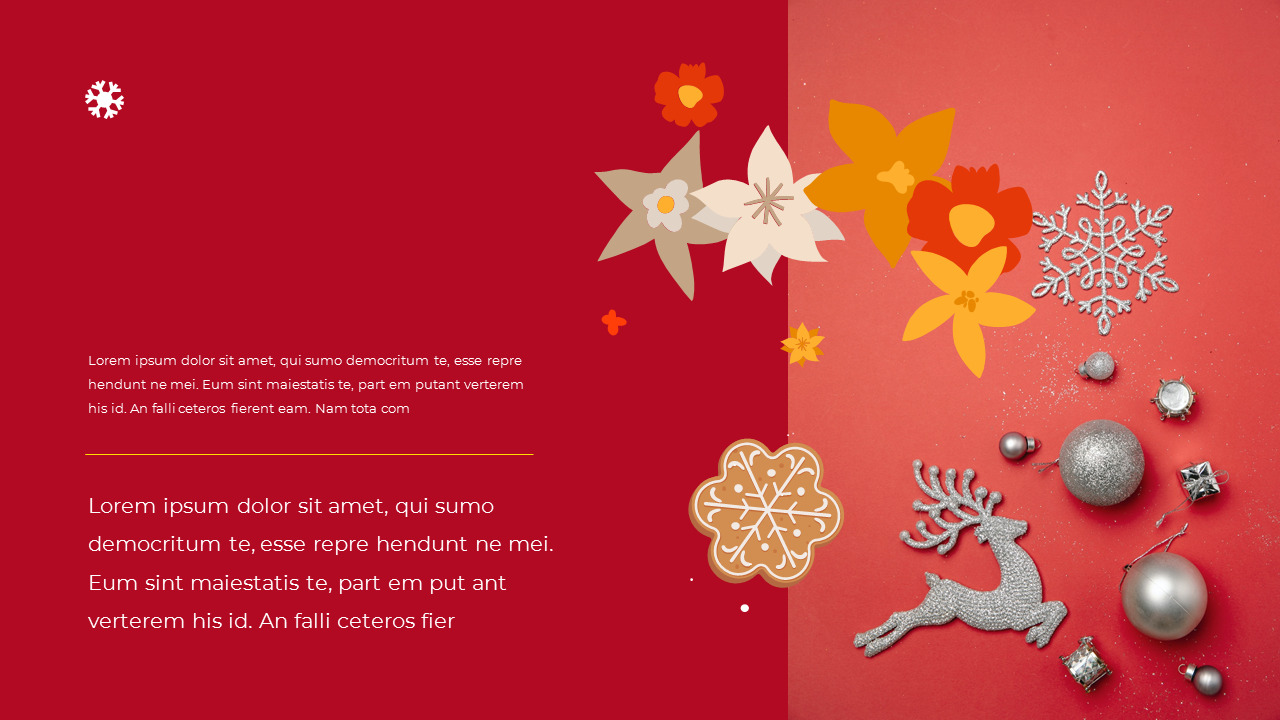 This Christmas google slides presentation slides