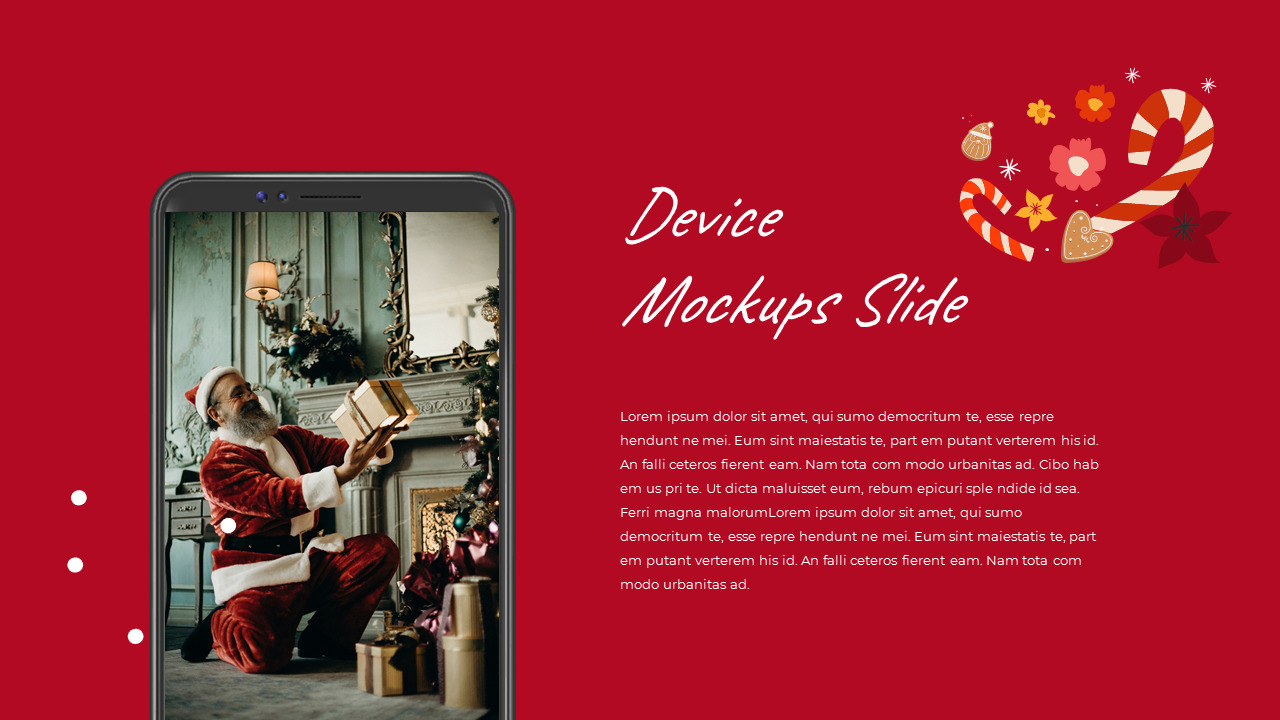 This Christmas google slides presentation slides