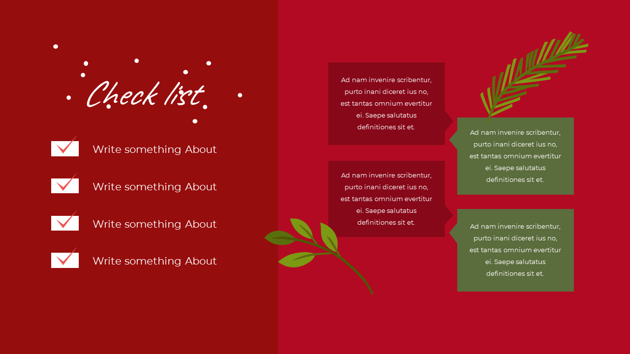 This Christmas google slides presentation slides