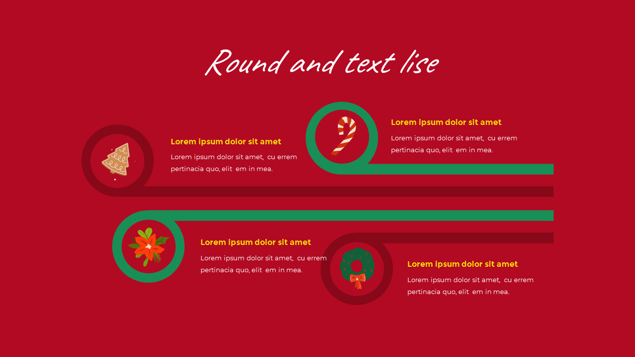 This Christmas google slides presentation slides