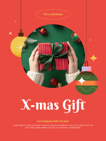Christmas Design Kit Google PowerPoint Slides