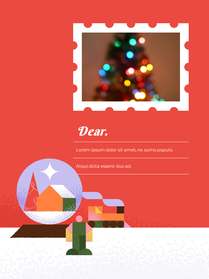 Christmas Design Kit Google PowerPoint Slides