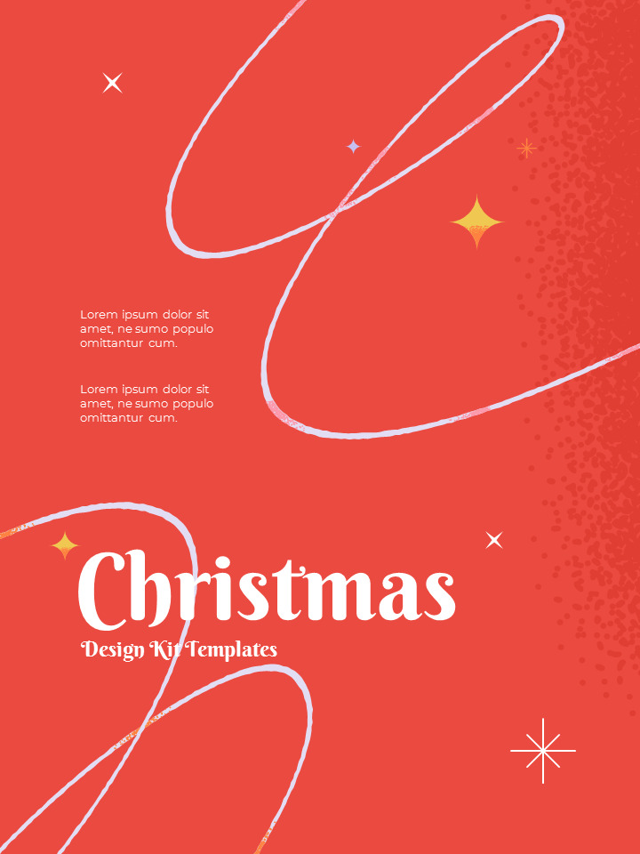 Christmas Design Kit Google PowerPoint Slides