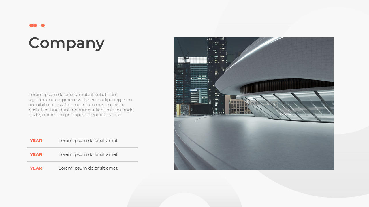 Company Business Plan Modern template design