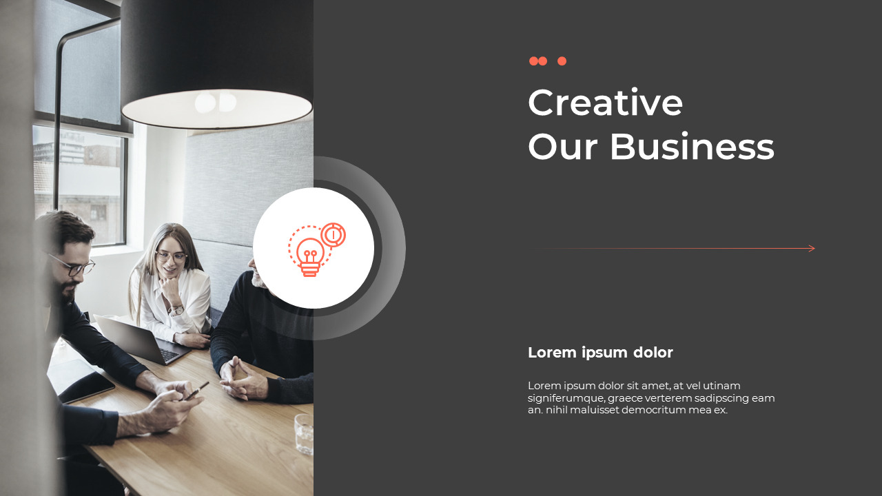 Company Business Plan Modern template design