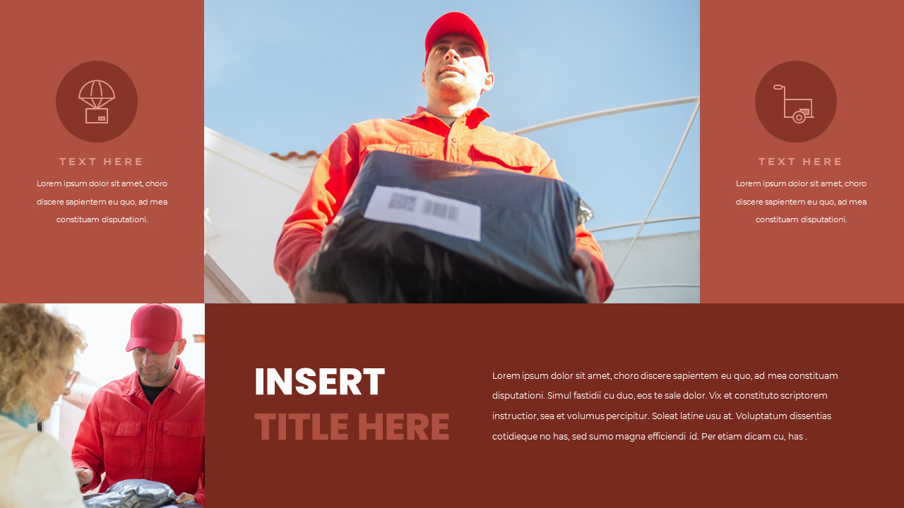 Delivery Service future ppt template