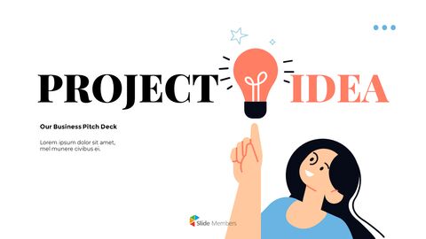 Our Project Idea Pitch Deck download ppt for presentation
