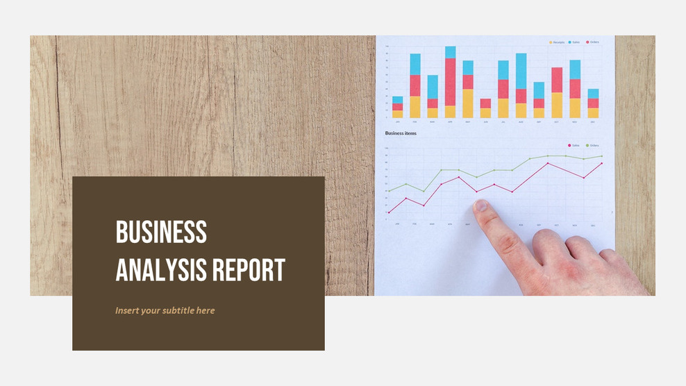 Business Analysis Report PPT Templates Design