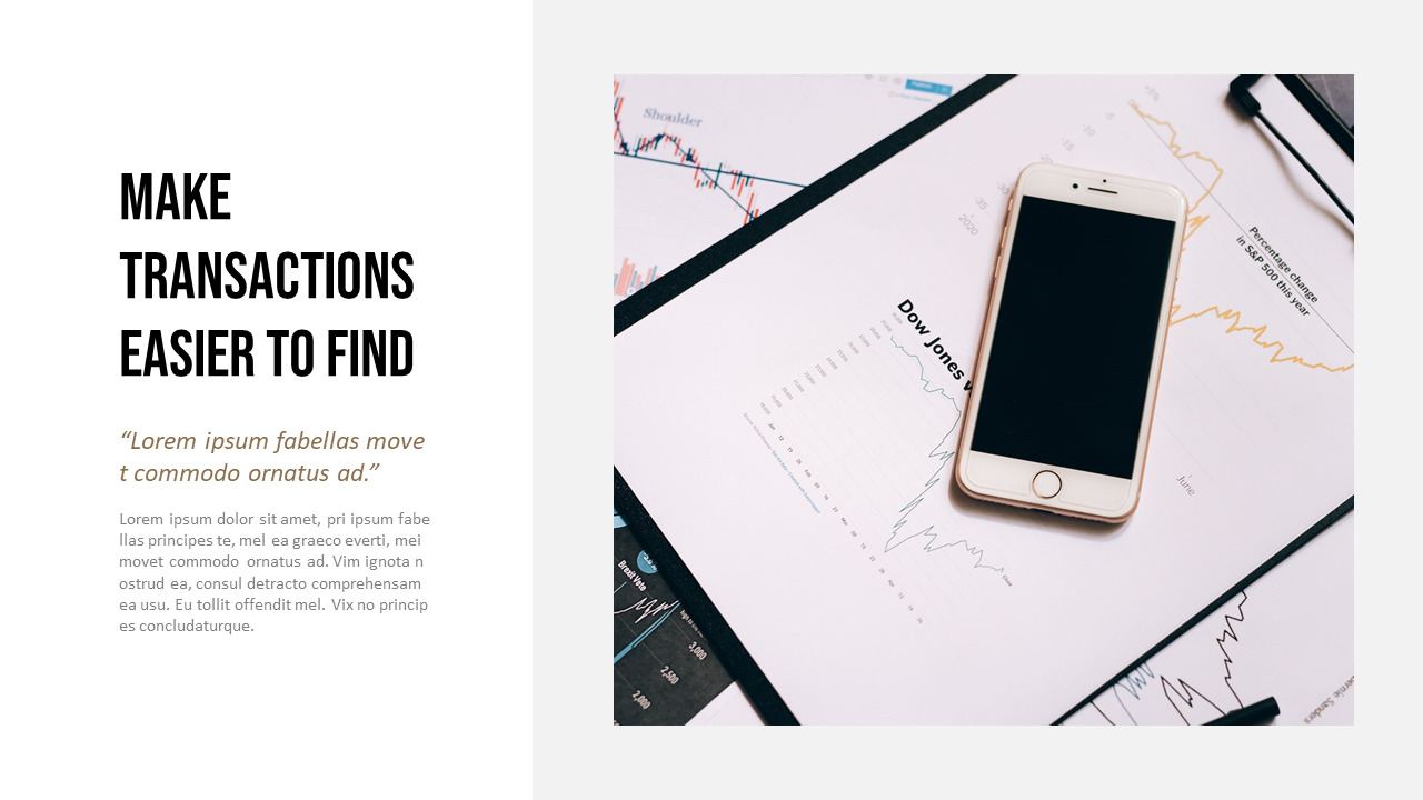 Business Analysis Report PPT Templates Design