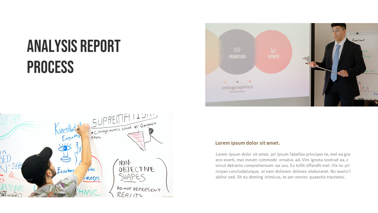 Business Analysis Report PPT Templates Design