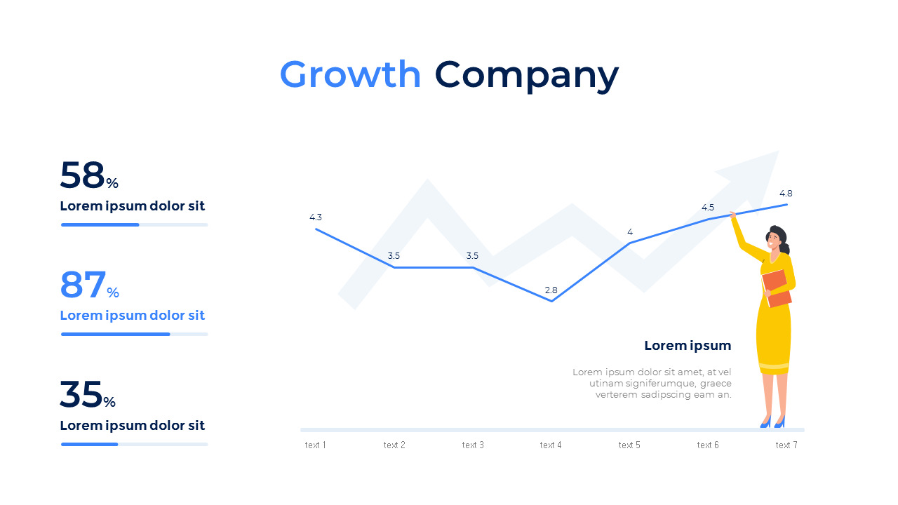 Business Teamwork company profile ppt template