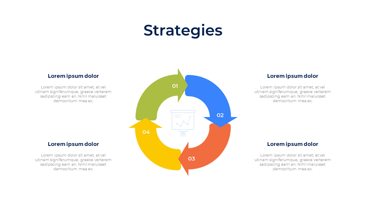 Business Teamwork company profile ppt template