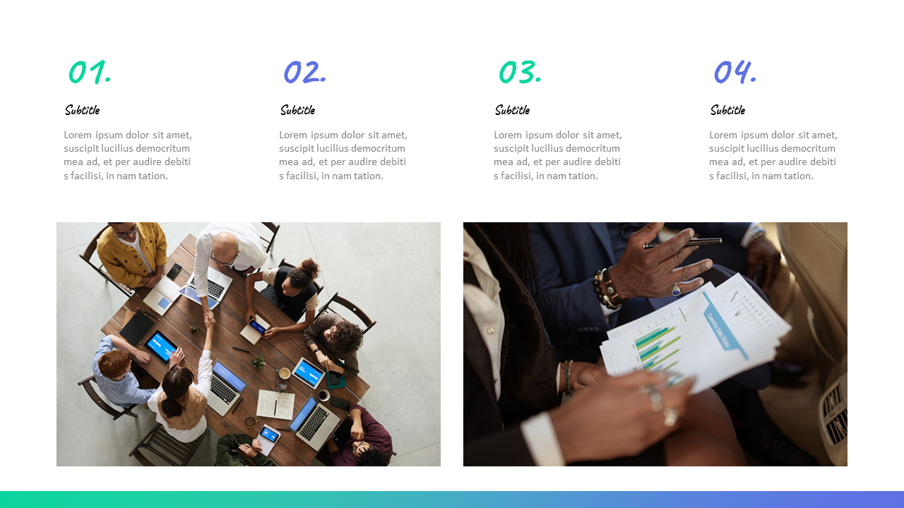 Creative Business Plan powerpoint presentation themes