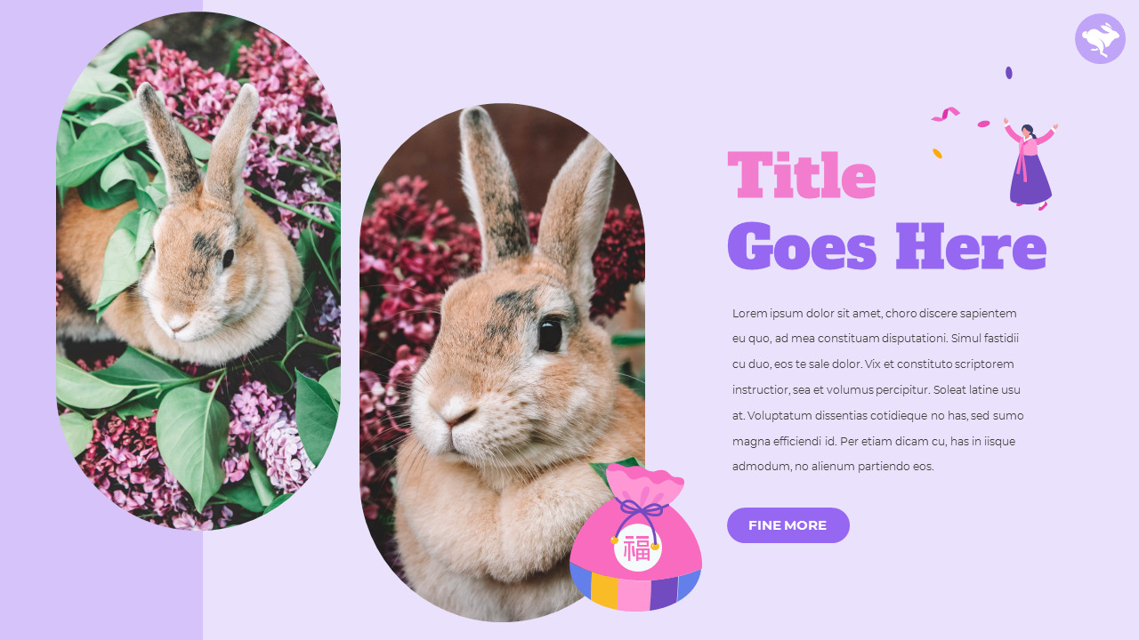 Year of the Rabbit presentation template