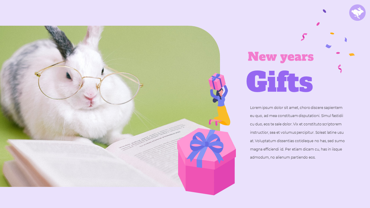 Year of the Rabbit presentation template