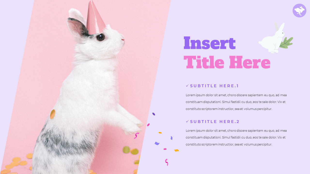 Year of the Rabbit presentation template