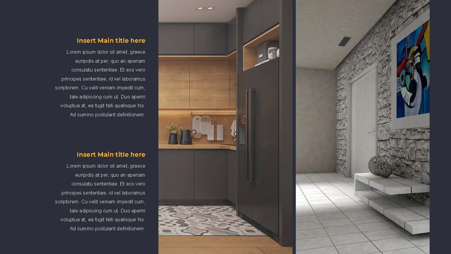 Interior Design Google Slides Presentation