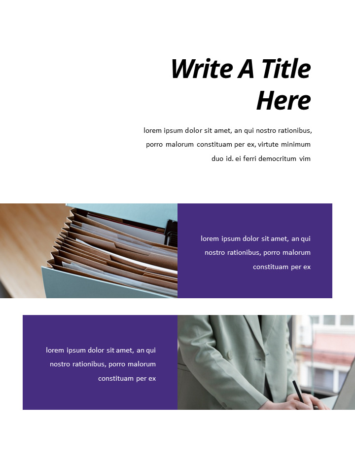 Informe de resultados de la empresa Presentaciones PPT