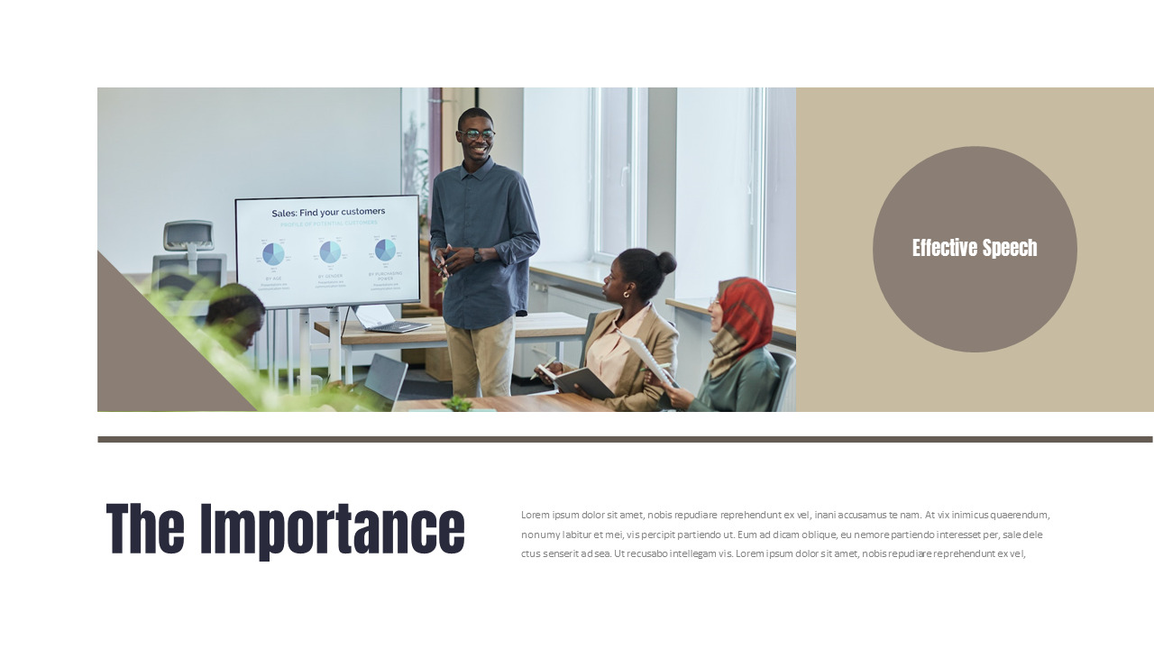 Effective Speech Outline PPT Presentation