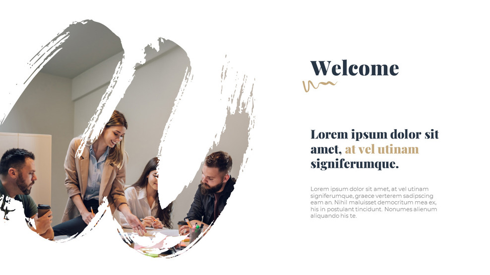 Business Project Flow company profile template design