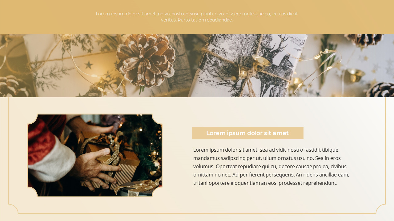 Merry Christmas Google Slides Presentation Templates