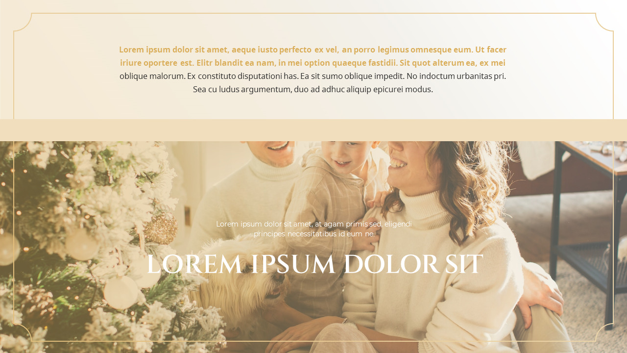 Merry Christmas Google Slides Presentation Templates