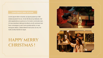 Merry Christmas Google Slides Presentation Templates