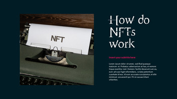 NFT template design