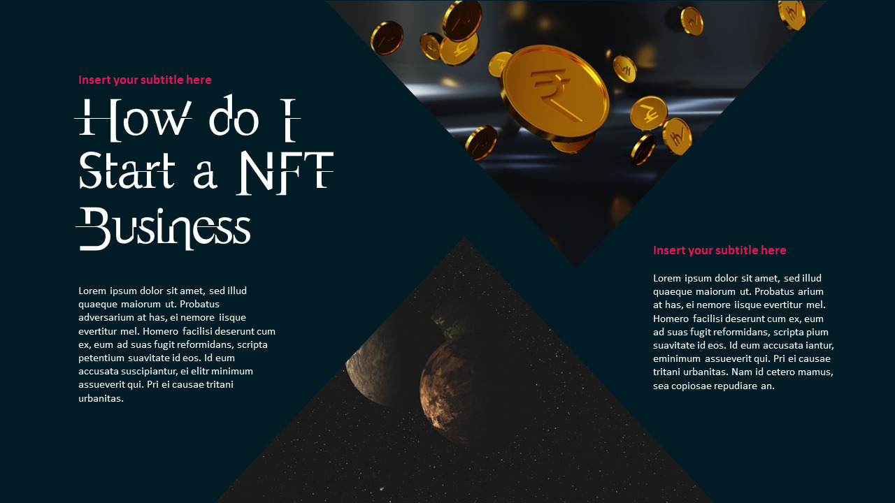 NFT template design