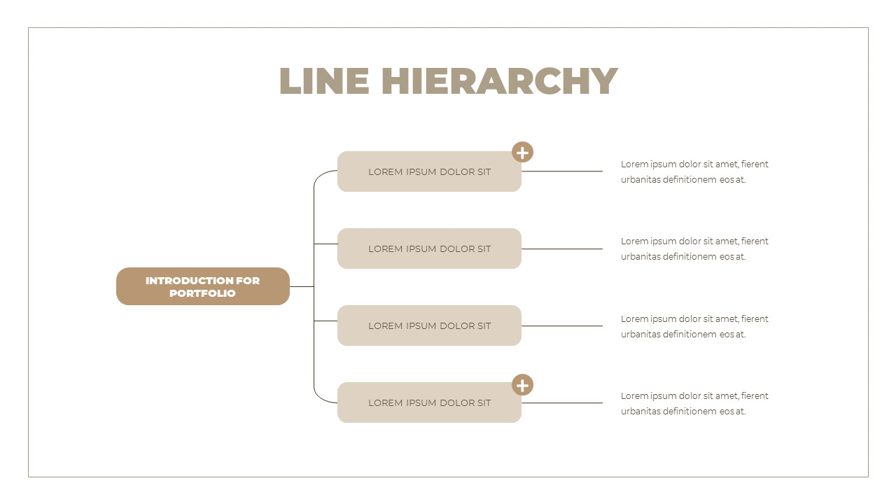 Self Introduction for Portfolio ppt templates google slides template