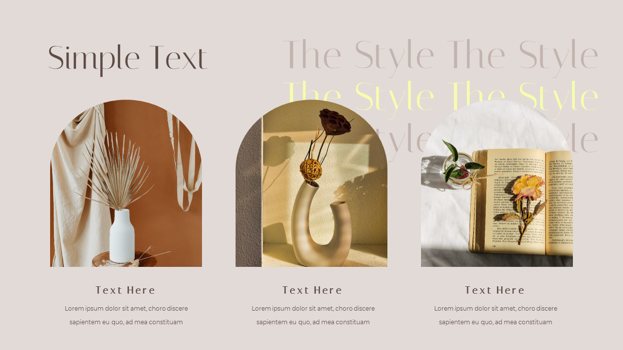 Style powerpoint presentation online