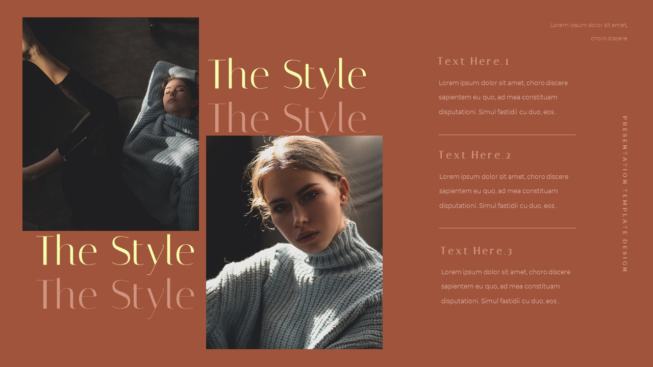 Style powerpoint presentation online