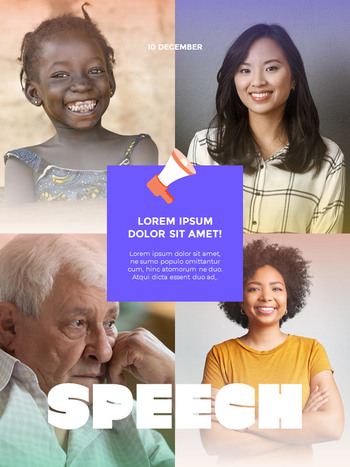 World Human Rights Day Theme PPT Slides