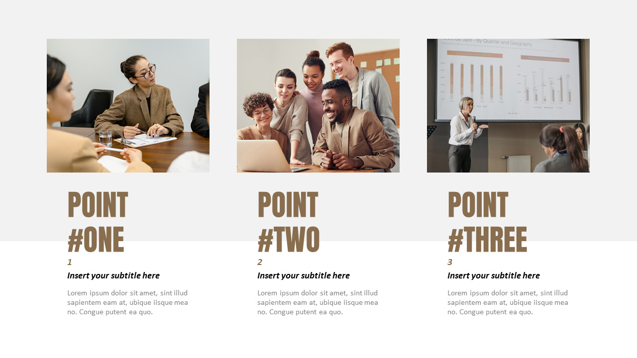 Business Analysis Report Easy Google Slides