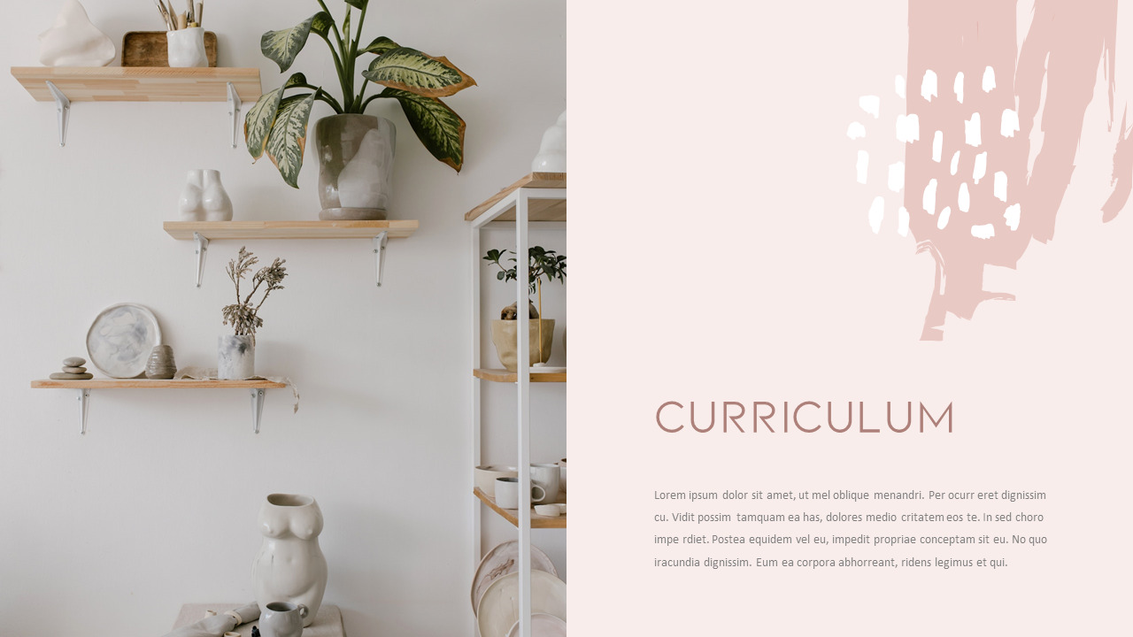 One Day Pottery Class ppt slide templates|Lifestyle