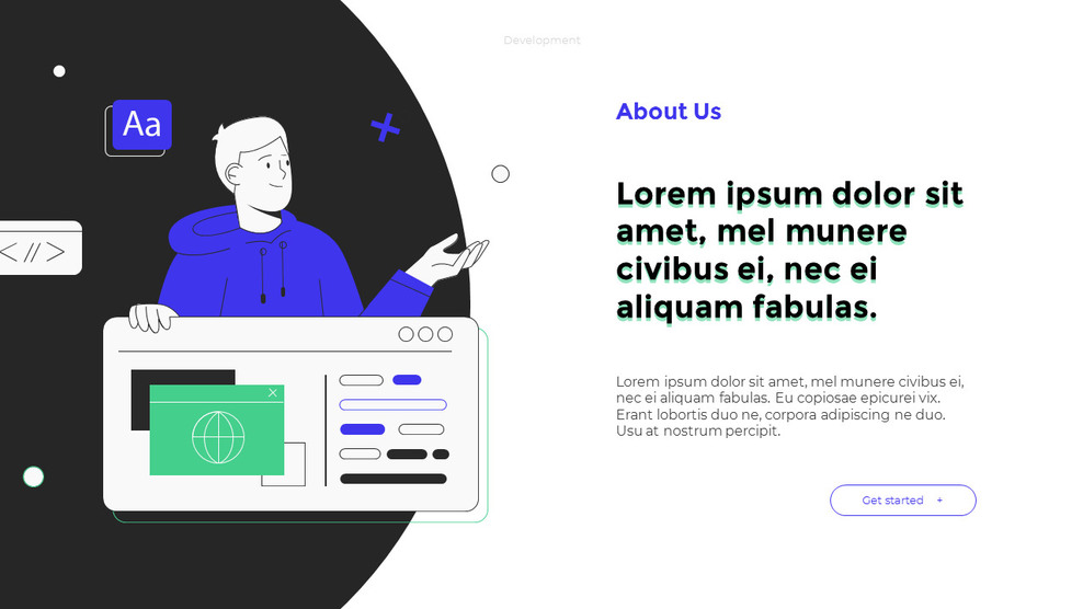 Business Development Pitch Deck Animated Slides