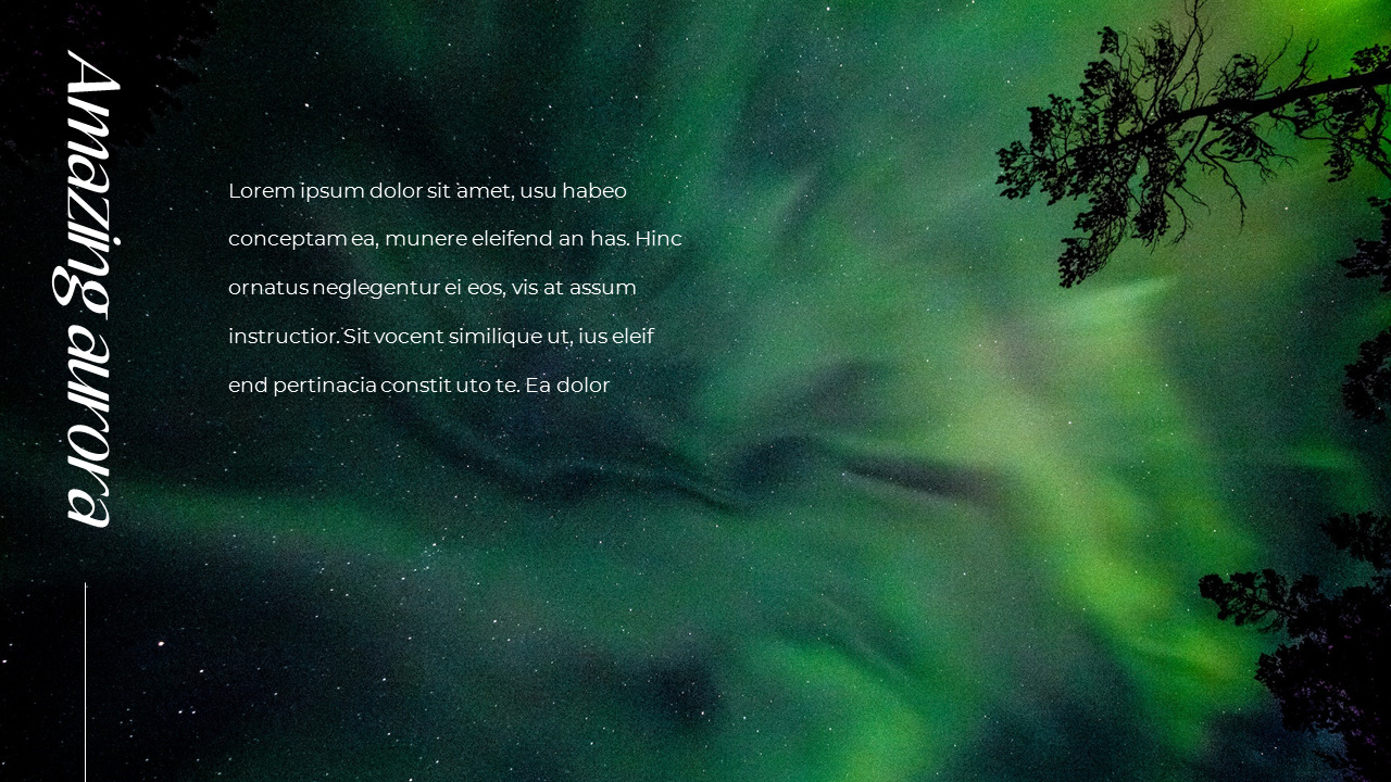 Aurora Simple Presentation Google Slides Template