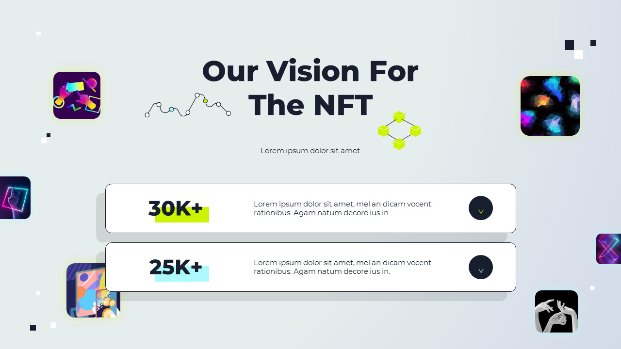 NFT Marketplace Presentation Animated Slides in PowerPoint