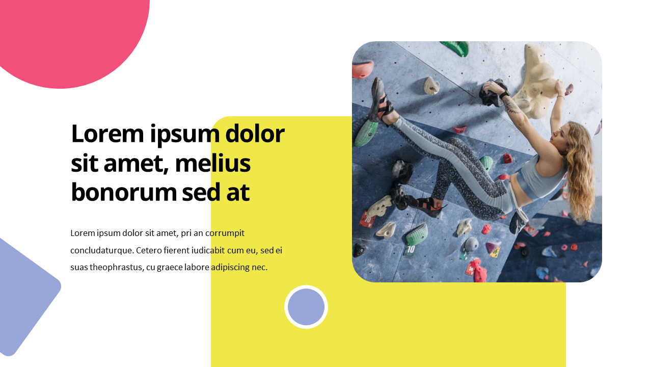 Sport Climbing example pitch deck|Lifestyle|PPT Templates