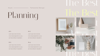 Style Google Slides Template Design