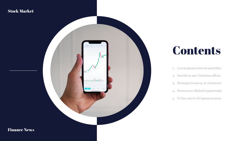 Free template powerpoint free - Stock Market & Finance News|Slides