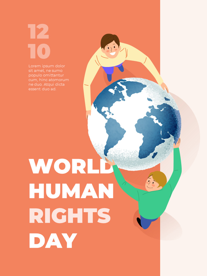 World Human Rights Day Theme Interactive Google Slides