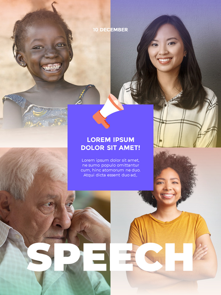 World Human Rights Day Theme Interactive Google Slides