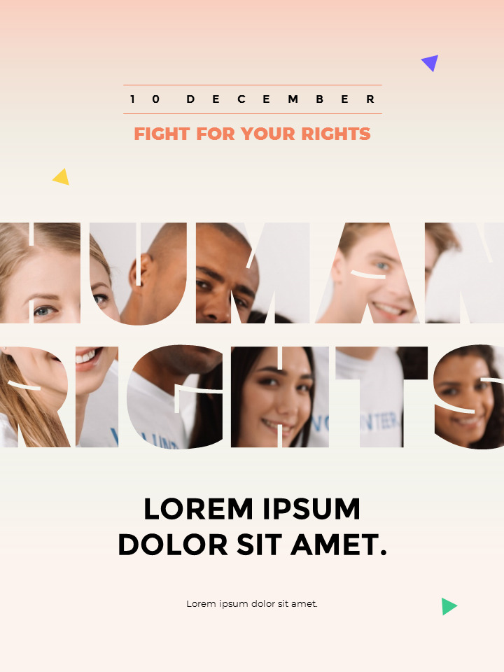 World Human Rights Day Theme Interactive Google Slides